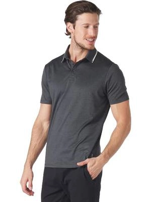 GLYDER Power Fade Polo Black