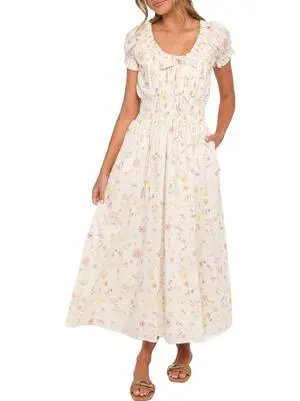 PETAL & PUP Puff Sleeve Maxi Dress - Floral