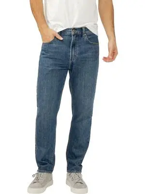 SILVER JEANS CO. Knox Modern Loose Fit Tapered Leg Jeans - Ember