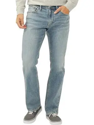 SILVER JEANS CO. Jace Slim Bootcut Stretch Jeans - Rugged