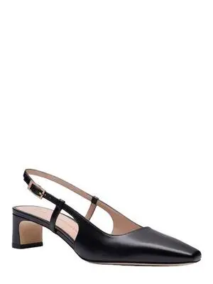 STUART WEITZMAN Slingback Pumps - Black