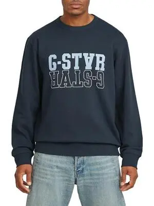 G-star Raw Graphic Logo Crewneck Sweatshirt - Salute