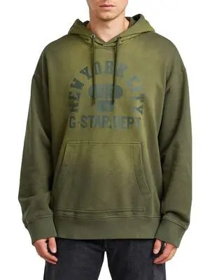G-star Raw Logo Graphic Hoodie - Combat