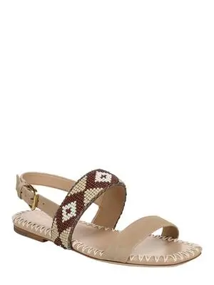 Veronica Beard Marian Slingback Sandal - Sand Multi
