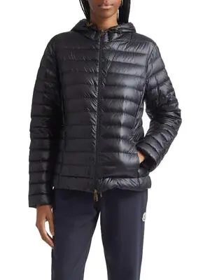 Moncler Hooded Down Puffer Jacket - Black