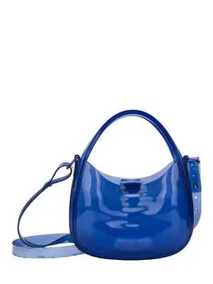 Melissa Mirror Crossbody Bag - Transparent Blue