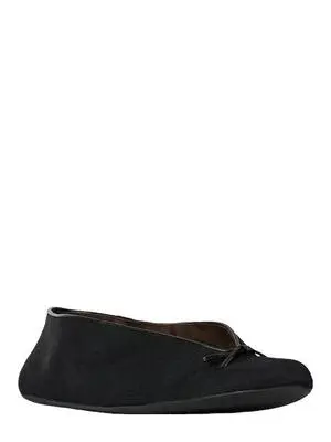THE ROW Fay Wool Flat - Black