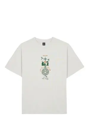 BRAIN DEAD There Is A Way Cotton Graphic T-shirt - Grey