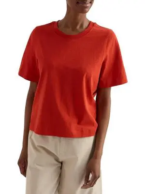 SEASALT CORNWALL Organic Cotton T-shirt - Brick