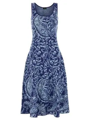 Etro Embroidered Knit Dress - Multicolor