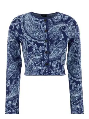 Etro Embroidered Knit Cardigan - Multicolor