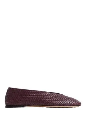 Bottega Veneta Woven Lambskin Ballerinas - Multicolor
