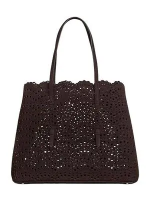 Alaïa Mina 37 Suede Tote Bag - Multicolor