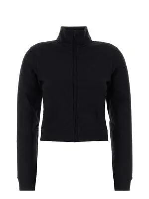 Gucci Gg Jacquard Zip-up Sweatshirt - Black