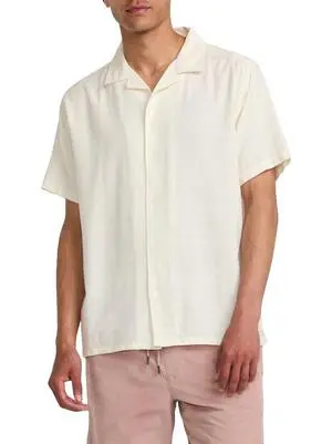 Rvca Vacancy Camp Shirt - Ceramic