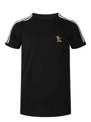 Adidas Neo M Frt Tee Casual Sports Round Neck Short Sleeve - Black
