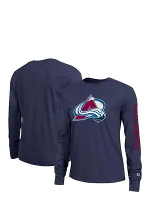 Champion Colorado Avalanche Long Sleeve T-shirt - Blue