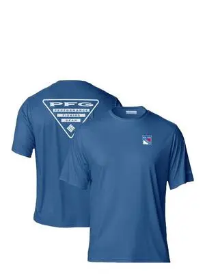 Columbia New York Rangers Terminal Tackle Omni-shade T-shirt - Blue