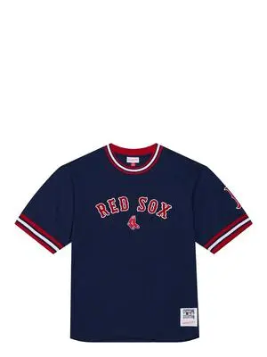 Mitchell & Ness Boston Red Sox Wild Pitch Ringer T-shirt At Nordstrom Navy