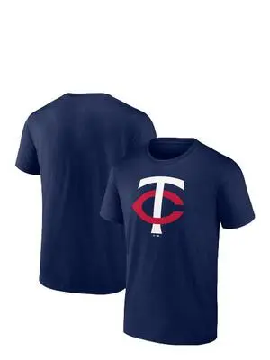 LOGO ATHLETIC Minnesota Twins Official Logo T-shirt - Navy