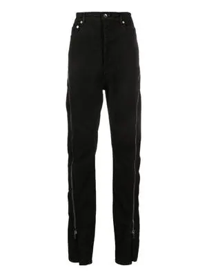 RICK OWENS Rick Owens Bolan Banana Exposed-Zip Jeans