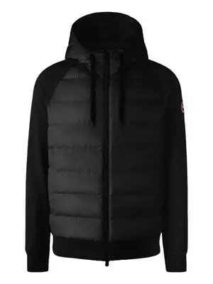 Canada Goose Hybridge Huron Full-zip Hooded Jacket - Black