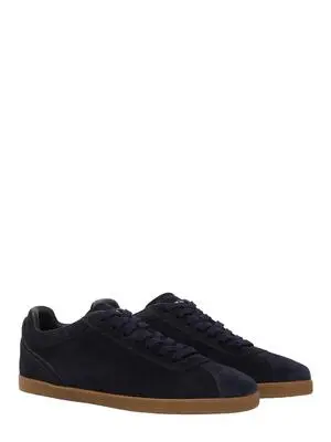 Kiton Suede Lace-up Sneakers - Blue