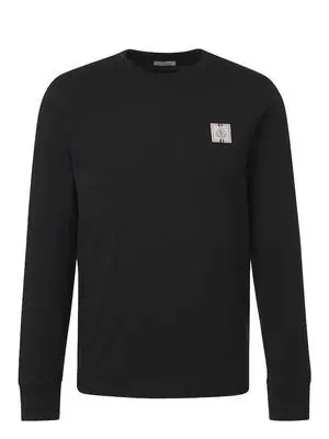 Moncler Cotton Jersey T-shirt - Black