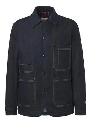 Moncler Haderu Denim Jacket - Blue