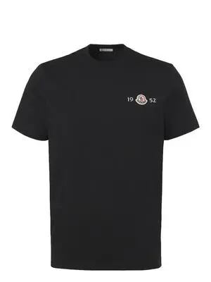 Moncler Cotton-blend Jersey T-shirt - Black