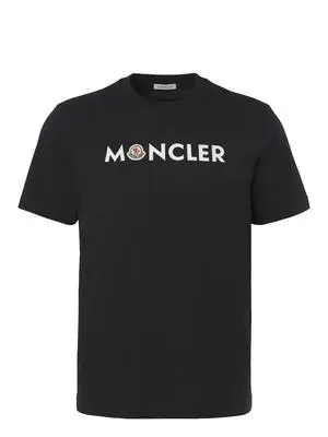 Moncler Cotton Jersey T-shirt - Blue