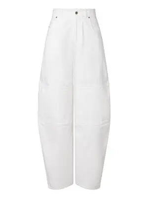 Loewe Barrel Leg Jeans - White