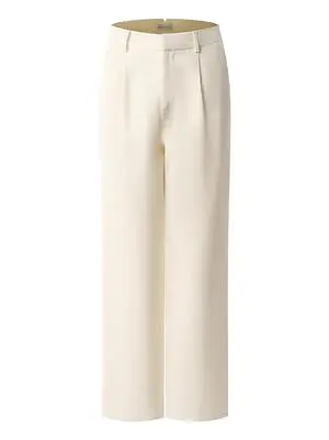 EMMA WALLACE Lucile Trouser - White