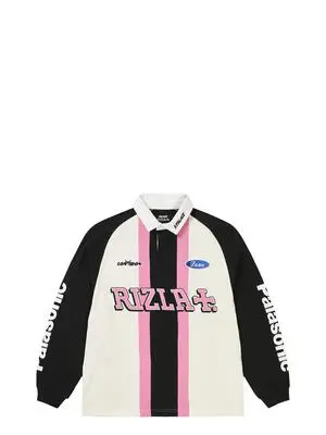 PALACE Rizla Rugby Shirt - Black