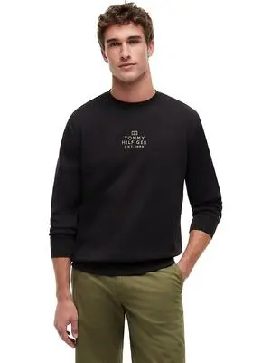 Tommy Hilfiger Performance Knit Sweatshirt - Black