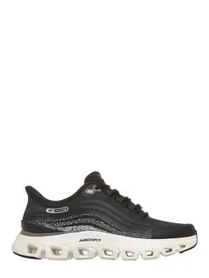 Sketchers Slip-ins Arch Fit Glidestep Wave Zanaro Athletic Sneakers - Black