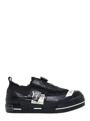 Y’s Xvessel Platform Sneaker - Black