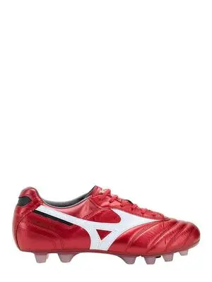 Mizuno Morelia Ii Japan Md Packin Soccer Cleats - Ruby Red/white