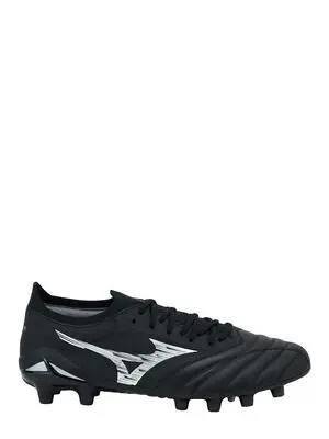 Mizuno Morelia Neo Iv Beta Japan Fgin Athletic Cleats - Black/galaxy Silver