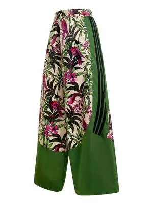 Adidas Farm Rio X Floral Stripe Track Pants - Neutrals