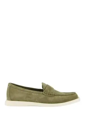 Dior Dior Granville Suede Loafers Green