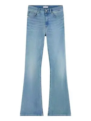 Tommy Hilfiger High-waisted Flared Jeans - Blue
