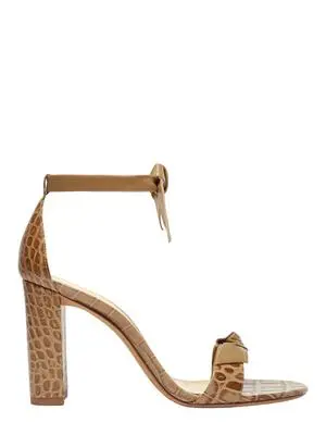 ALEXANDRE BIRMAN Clarita Block 90 Sandals - Nut