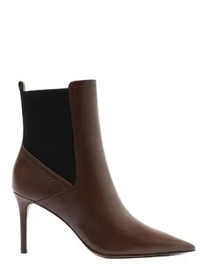 ALEXANDRE BIRMAN Kyle 85 Pointed Toe Stiletto Heel Boots - Mousse