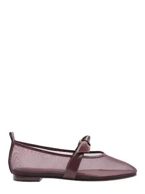 ALEXANDRE BIRMAN Clarita Ballerina Flat Shoes - Cherry Lacquer