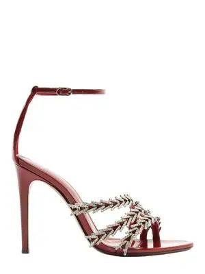 ALEXANDRE BIRMAN Alexandre Birman Delilah 100 Ruby Stiletto Heel