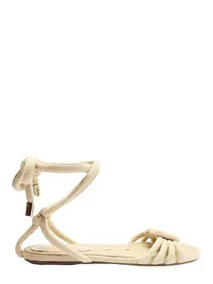 ALEXANDRE BIRMAN Vicky Rope Flat Sandals - Dove