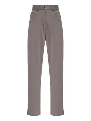 MAISON MARGIELA Straight Leg Sweatpants - Gray