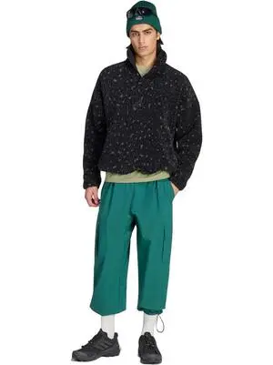 Adidas Xploric Climawarm High Pile Snap Pullover - Black