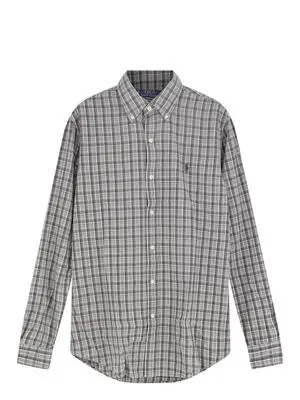 Polo Ralph Lauren Madras Check Shirt - Grey